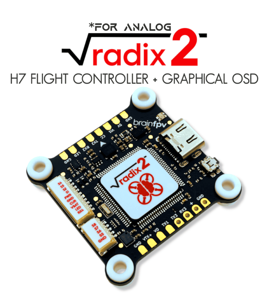 RADIX 2 Flight Controller - brainfpv